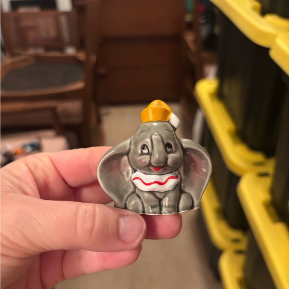 Disney | Accents | Disney Gray And Orange Dumbo Decor Accent | Poshmark